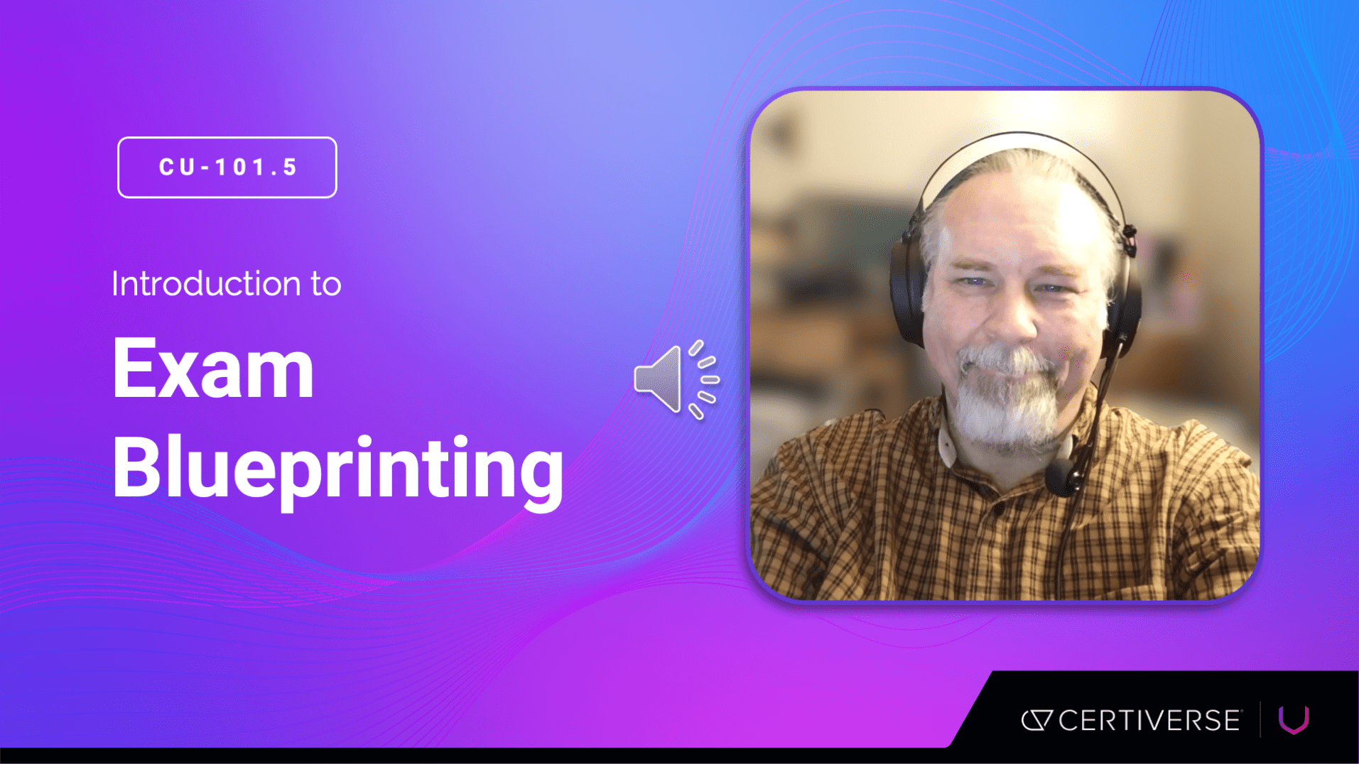 CU-101.5 Intro to Exam Blueprinting